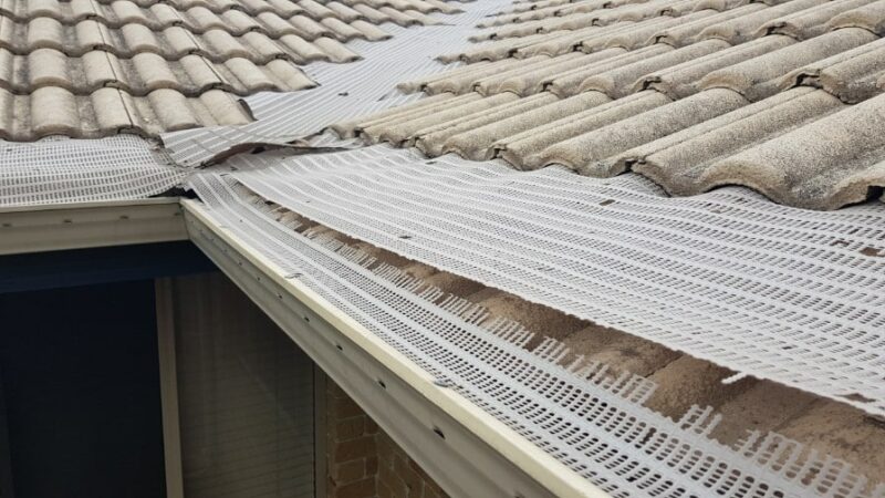 Replaced Gutter Guard - Gutter Knight Gutter Guard