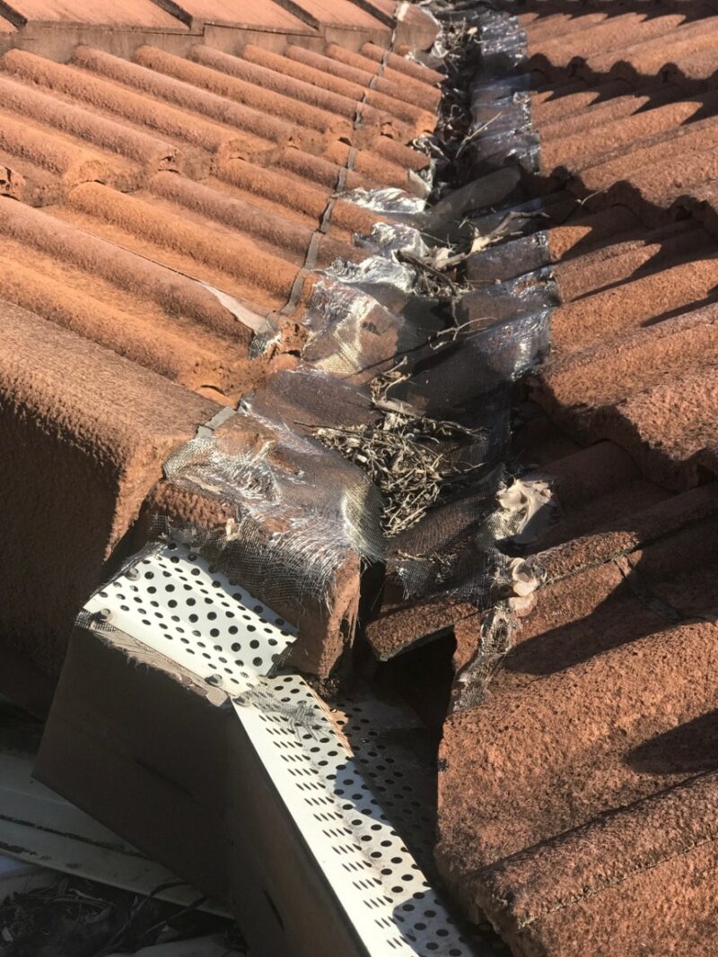 Replaced Gutter Guard - Gutter Knight Gutter Guard