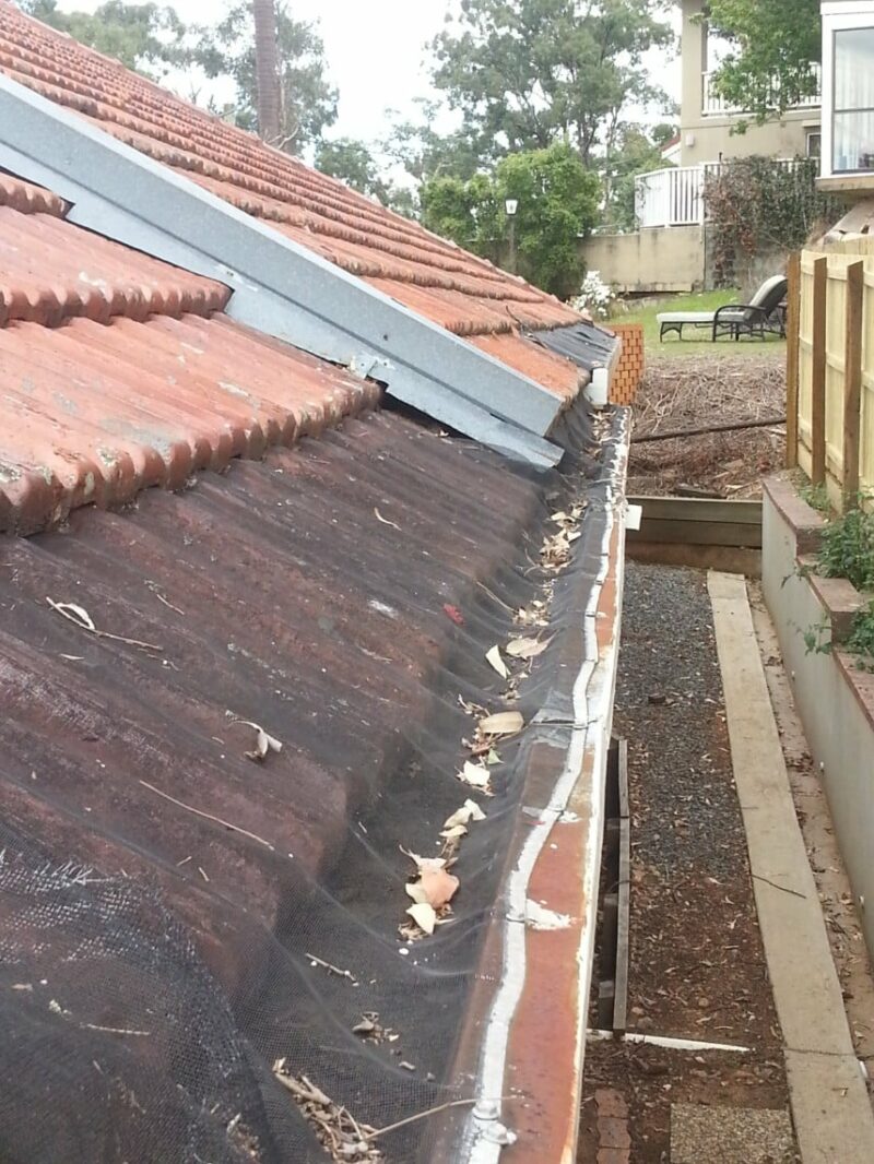 Replaced Gutter Guard - Gutter Knight Gutter Guard